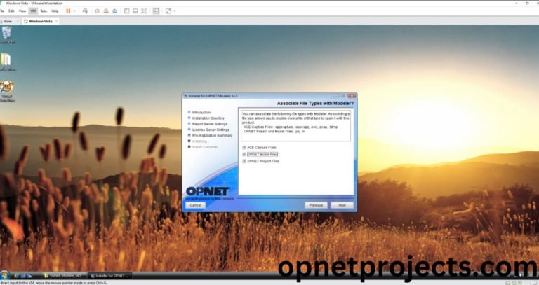 HOW TO INSTALL OPNET MODELER 14.5